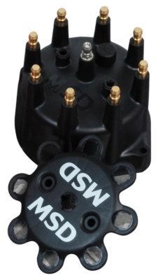 MSD 84313 Black Distributor Cap For MSD 8570, 8545, 8546 Pro Billet ...
