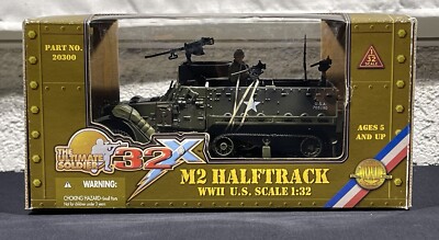 M2 HALFTRACK WWII U.S. 1:32 Ultimate Soldier 21st Century Toys #20300 ...