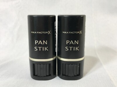 2 x MAX FACTOR Pan Stik Full Coverage Foundation 30 Olive 2 pcs, 9g ...