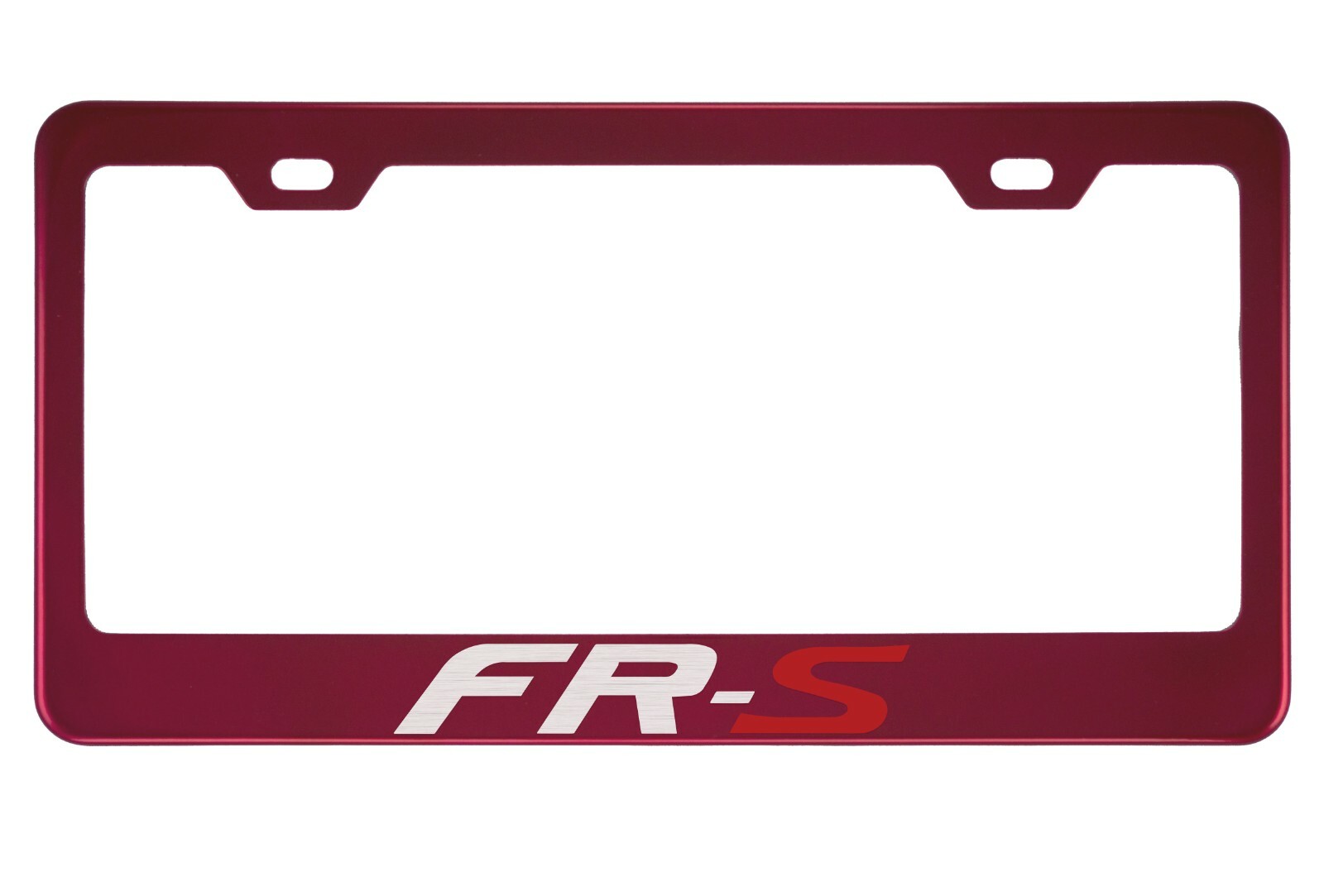 Red License Plate Frame For Scion FR-S FRS | eBay