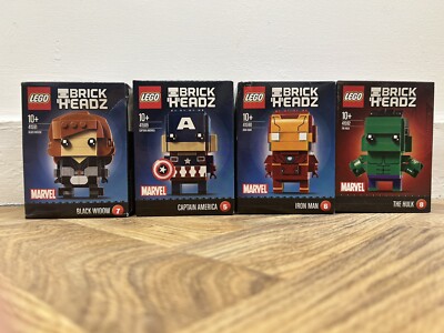 Lego Marvel Brickheadz full set | eBay UK