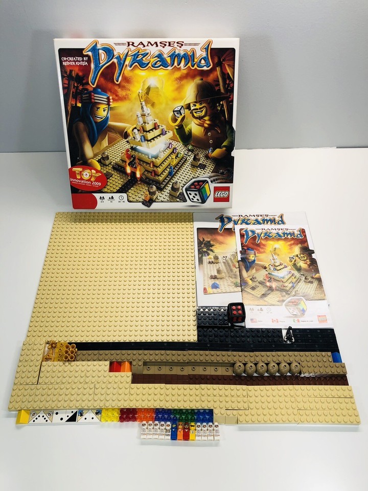 Lego Games: Ramses Pyramid 3843 With Box Complete w/ Instructions | eBay