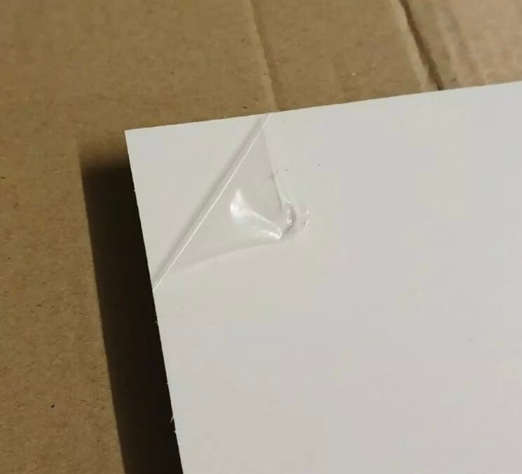 3mm White Gloss PVC Sheet 800mm x 600mm (Solid PVC) | eBay UK