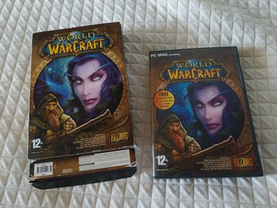 World of Warcraft PC MAC CD-ROM jeu original utilisé 4 CD vintage ...