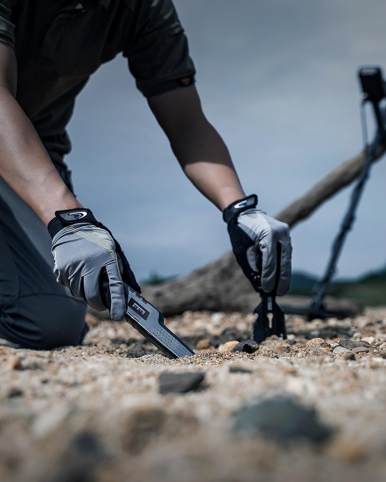 Metal Detector Pinpointer Chargeable - Waterproof Hand-held Metal ...