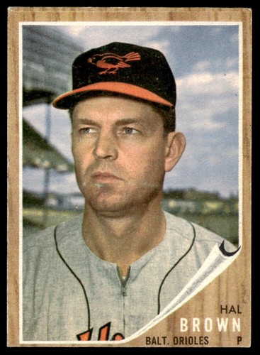 1962 Topps Hal Brown Baltimore Orioles #488 | eBay