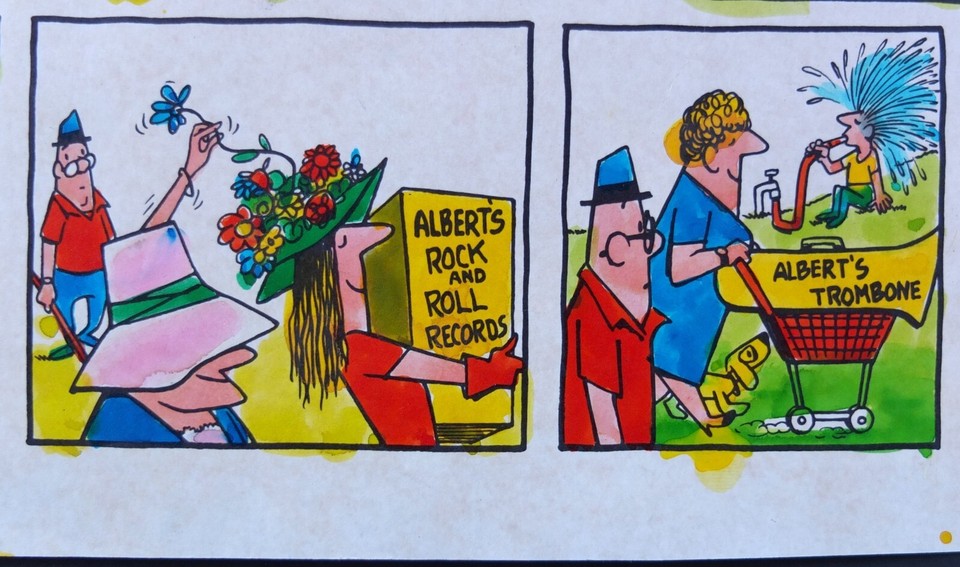 Strange World Of Mr. Mum Gardening 1961 Hand Painted Irving Phillips ...