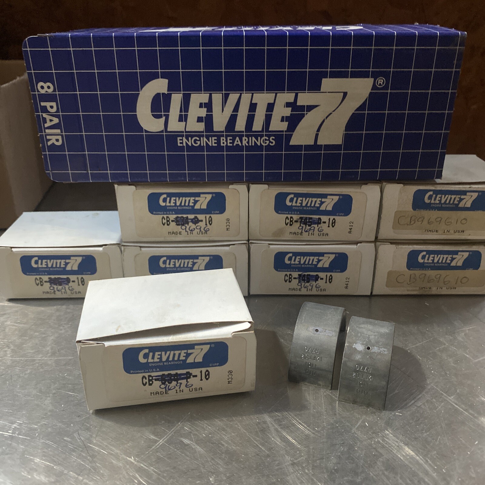 Clevite 77 CB-969 G-10 Connecting Rod Bearings 8 Pairs NOS | eBay
