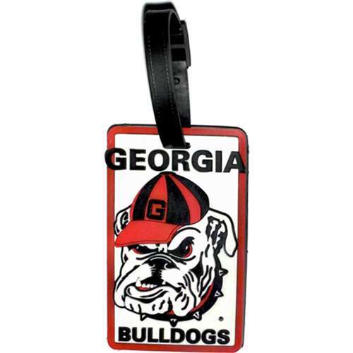Georgia Bulldogs Soft Luggage/Bag Tag | eBay