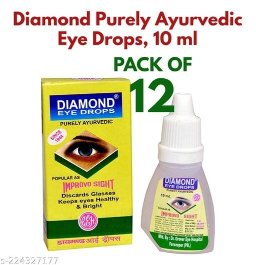 12 X DIAMOND Eye Drops Pure Herbal 100% Genuine | eBay