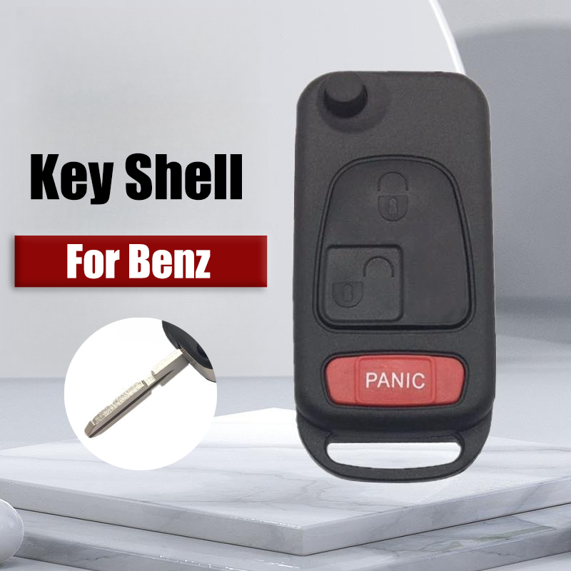 1 Pcs Replacement Car Key Fob Shell Cover For Benz ML 320 430 500 SLK ...