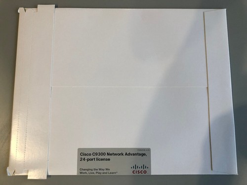 Cisco C9300 Network Advantage 24 Port License C9300-NW-A-24 | eBay