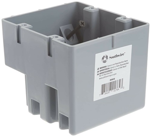 Madison Electric Products MSB2G Two Gang Device Box with Depth ...