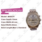 Michael Kors MK8579 Lexington Pavé Crystal Gold Bracelet Chronograph ...