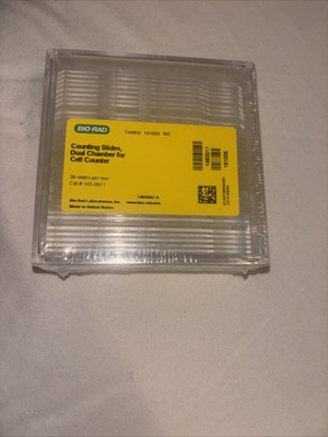 “Bio Rad” Counting Slides, Dual Chamber for Cell Counter | eBay