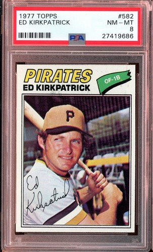 1977 Topps Baseball #582 Ed Kirkpatrick PSA 8 | eBay