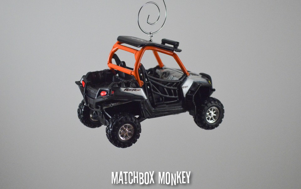 Polaris RZR 900 ATV 4x4 Custom Christmas Ornament 1/32 Gator Honda ...
