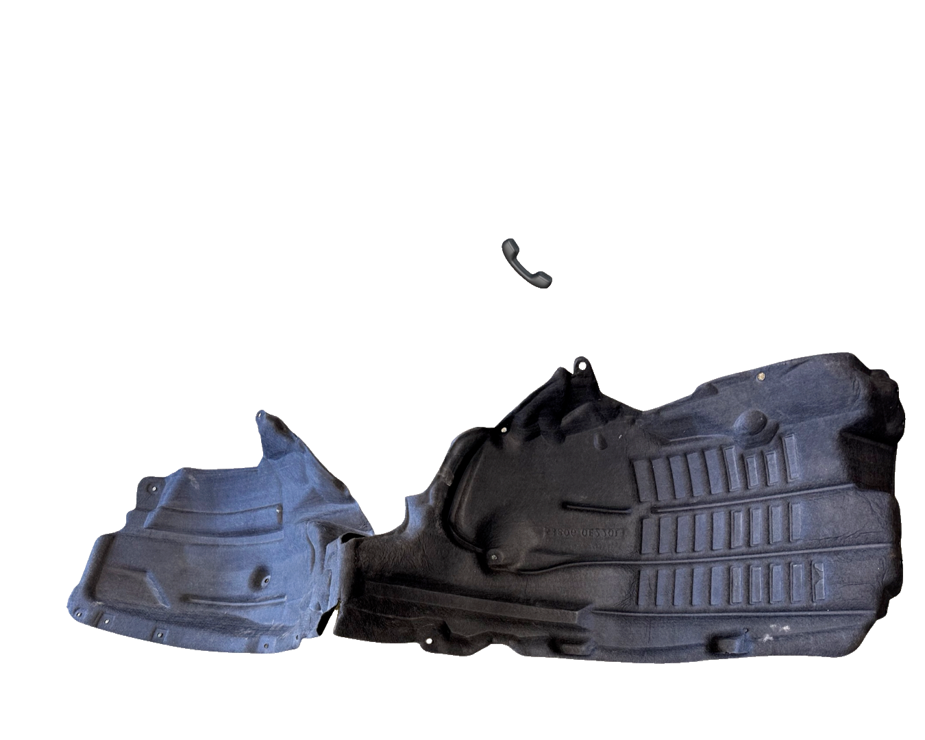 GENUINE!! 2020-2023 Toyota Highlander Driver Side Fender Liner 53806 ...