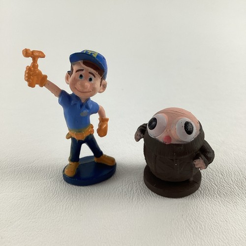 Disney Wreck It Ralph Mini Figures PVC Topper Fix It Felix Gord Toy Lot ...