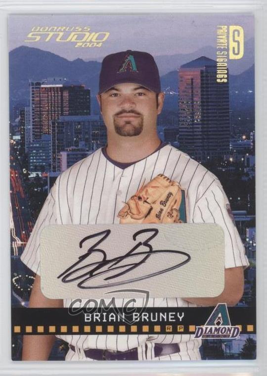 2004 Donruss Studio - Private Signings Gold #7 Brian Bruney /100 (AU ...