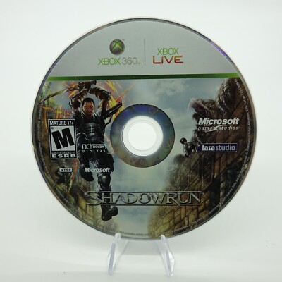 Shadowrun (Microsoft Xbox 360, 2007) Disc Only **TESTED** | eBay