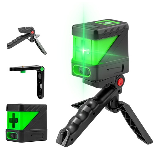 3 Model Mini 2 Line Green Laser Level DIY Cross Line Laser Self ...