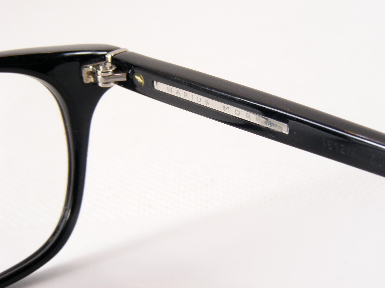 MARIUS MOREL 1880 1612M V1020 Black UNIQUE RARE EYEGLASSES GLASSES 50 ...