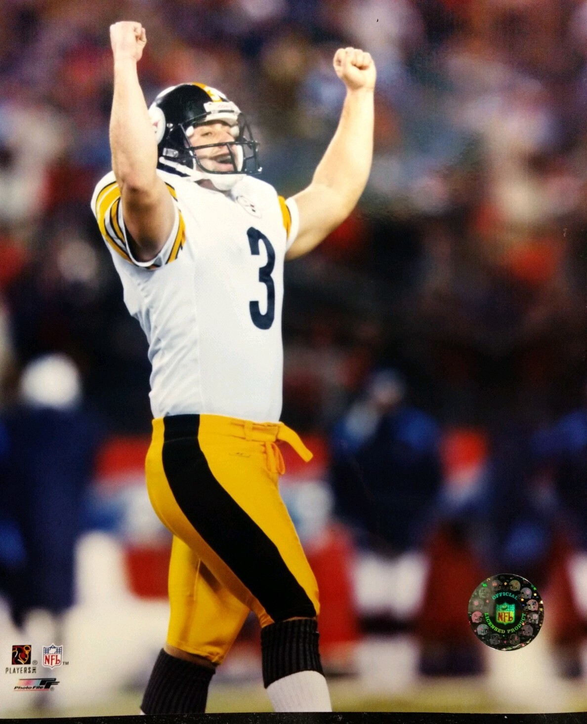 JEFF REED Pittsburgh Steelers 8x10 Action Photo #1 PITTSBURGH STEELERS ...