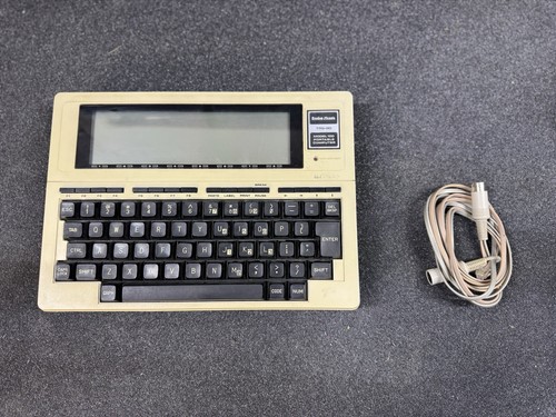 Radio Shack TRS-80 Model 100 Portable Computer Vintage Retro Computer ...