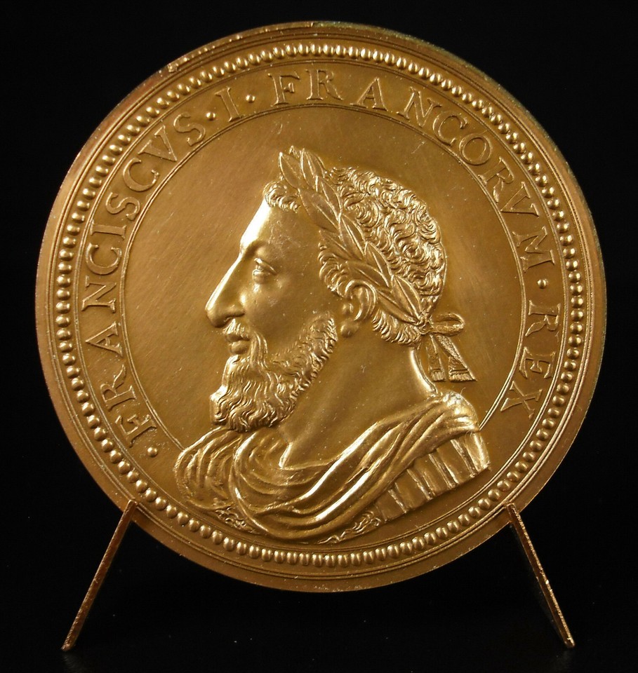 Medal 1978 Francis I Peace of Tournai in 1519 Henry VIII England | eBay UK