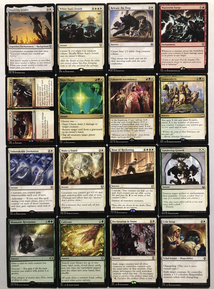 EDH Cat Deck - Commander MTG Magic the Gathering | eBay