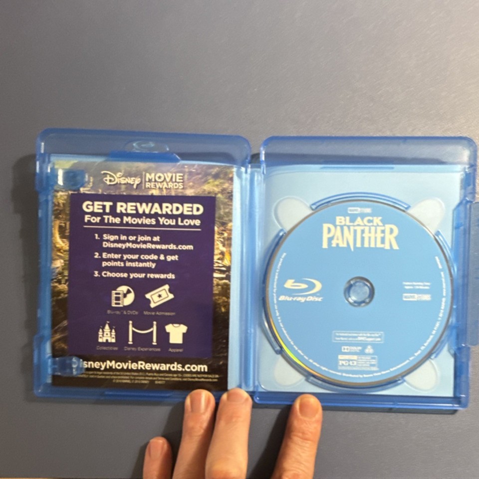 Marvel Studios Black Panther Blu-ray Widescreen (Chadwick Boseman) | eBay