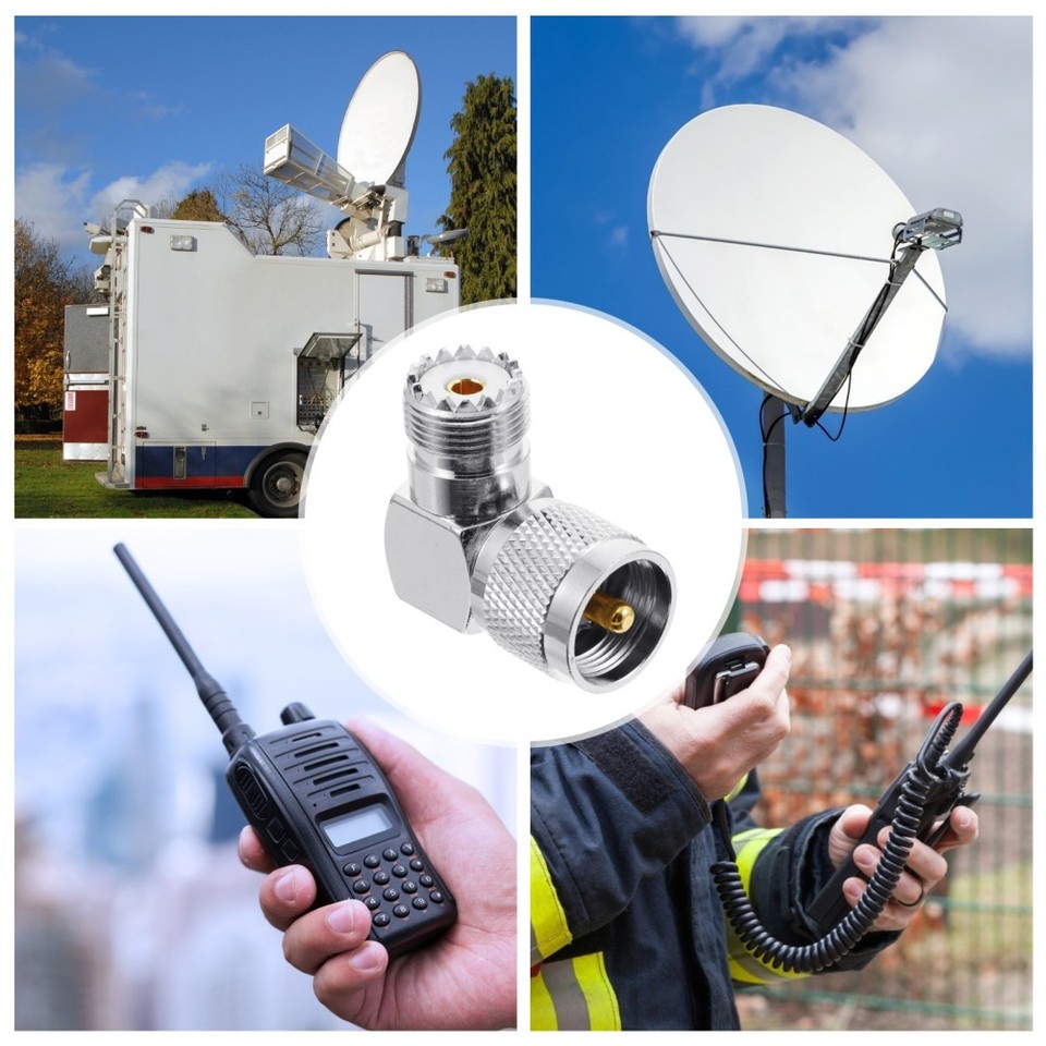 Headphone Adapter Coupler Connector Male-female Uhf Radio Antenna ...