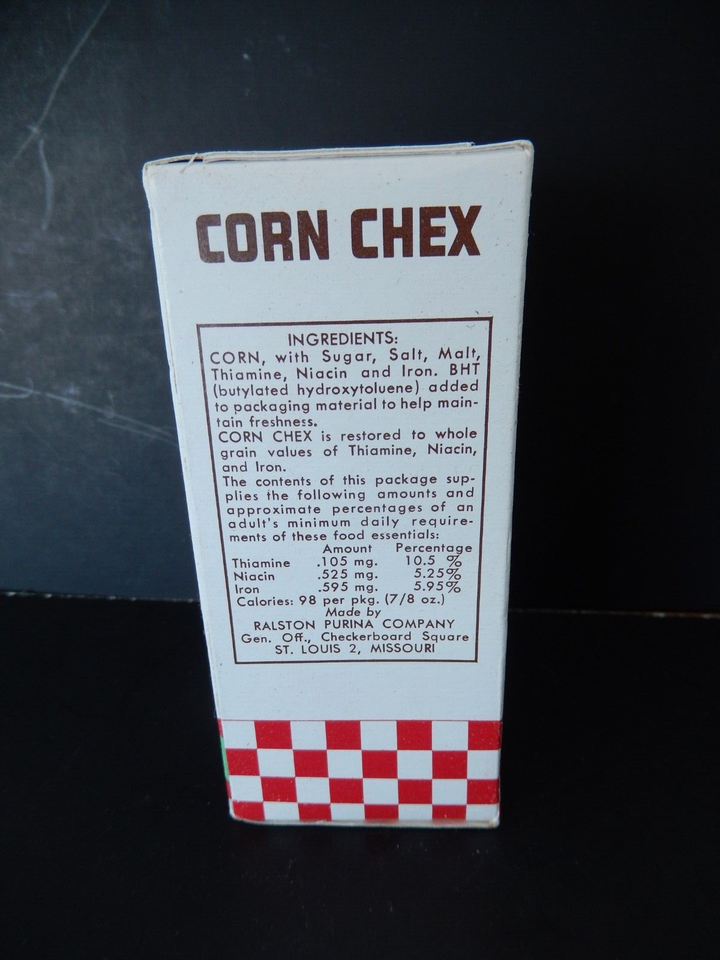 Kelloggs Single Serving Mini Cereal Boxes Ralston Corn Chex | eBay