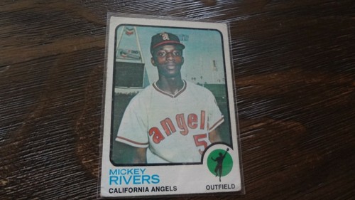 1973 TOPPS # 597 MICKEY RIVERS BASEBALL CARD | eBay