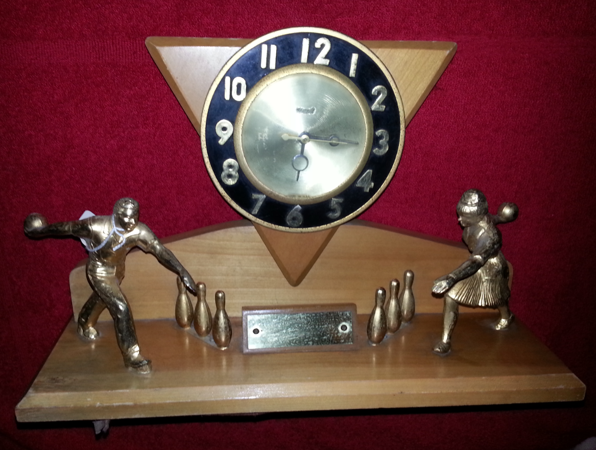 BOWLING CLOCK | eBay