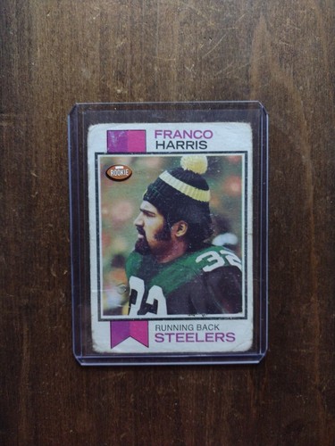 1973 Topps #89 Franco Harris Rookie Pittsburgh Steelers HOF Low Grade ...