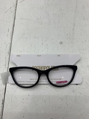 Cosmopolitan Womens Black Frame Eyeglasses Size 52-19-140 | eBay