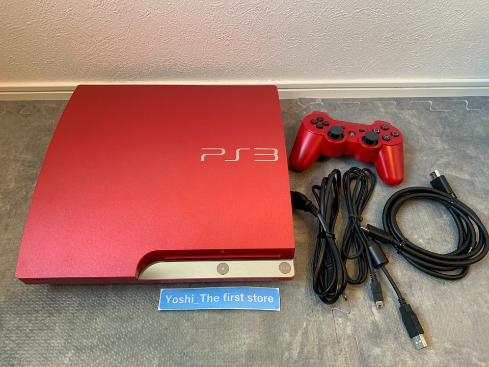Sony PlayStation 3 PS3 320GB Scarlet Red CECH-3000BSR Console ...