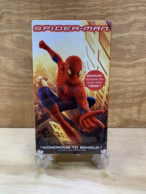 Spider-Man Brand New Factory Sealed Marvel Comics VHS Tobey Maguire ...