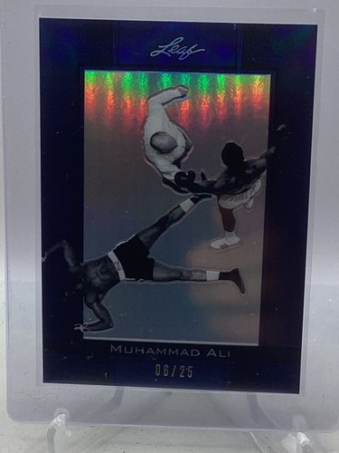 2010 Leaf Muhammad Ali Blue Prismatic /25 #93 | eBay
