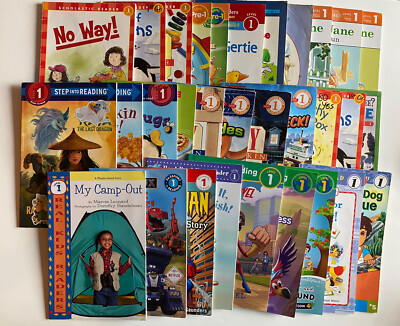PRIORITY SHIPPING Lot 31 Level Pre-1 1 Readers Books Step into Reading ...