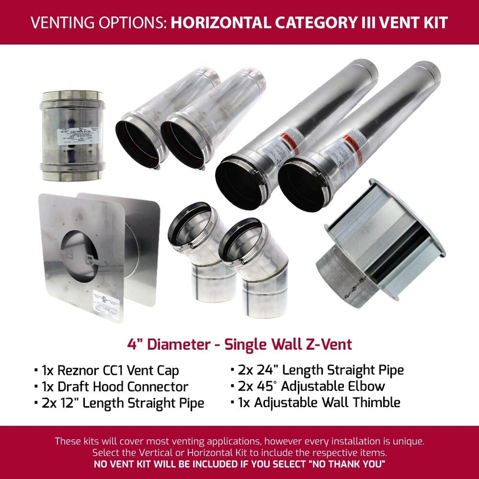 Reznor UDXC 105,000 BTU NG/LP Gas Heater Garage & Shop Unit, Low Static ...