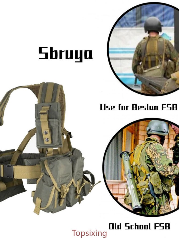 Russian Special force Beslan FSB Sbruya Chest Rigs Tactical Vest A-TACS ...