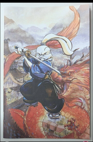 Mighty Morphin Power Rangers Usagi Yojimbo #1 .. Unlockable Collum ...