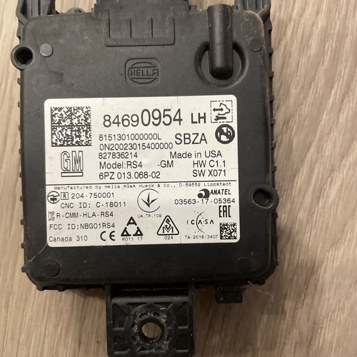 2019-2021 GMC Chevrolet Left LH Blind Spot Distance Radar Sensor OEM ...