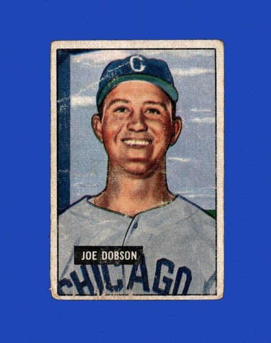 1951 Bowman Set-Break # 36 Joe Dobson LOW GRADE (crease) *GMCARDS* | eBay