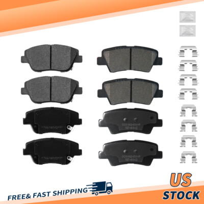 Front And Rear Ceramic Brake Pads Set For Kia Optima 2011 2012 2013 ...