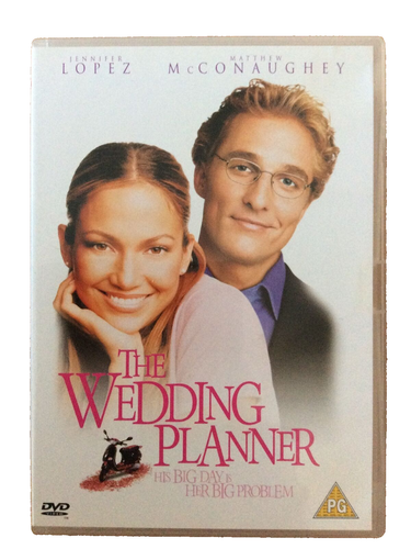 The Wedding Planner DVD (2002) Jennifer Lopez Matthew McConaughey Cert ...