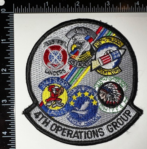 USAF 4th Operations Group Fighter Squadron Gaggle Patch | eBay